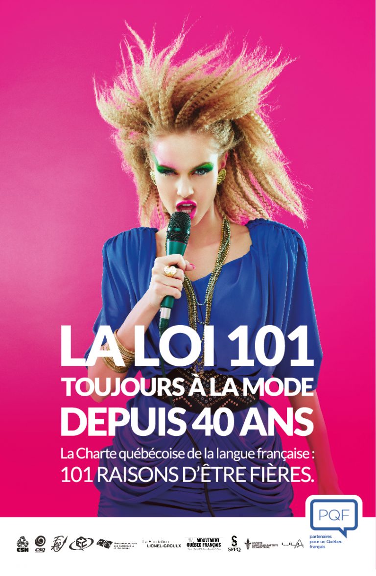 La loi 101 toujours à la mode depuis 40 ans – Partenaires pour un ...