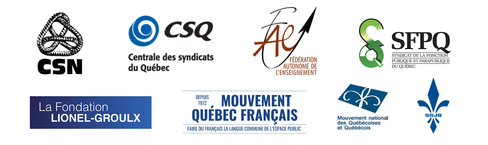 Qui sommes-nous? – Partenaires pour un Québec français